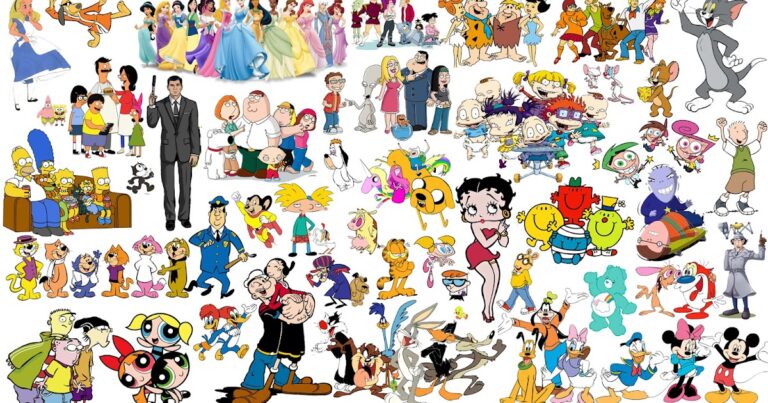 Top 12 Most Popular Cartoons in History – My Info Connect